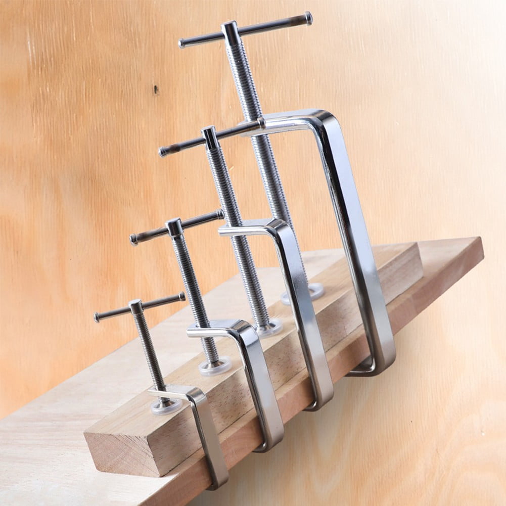 G Clamp Woodworking Fixture Firm Gripping F-Clip Board Clamping Device ...