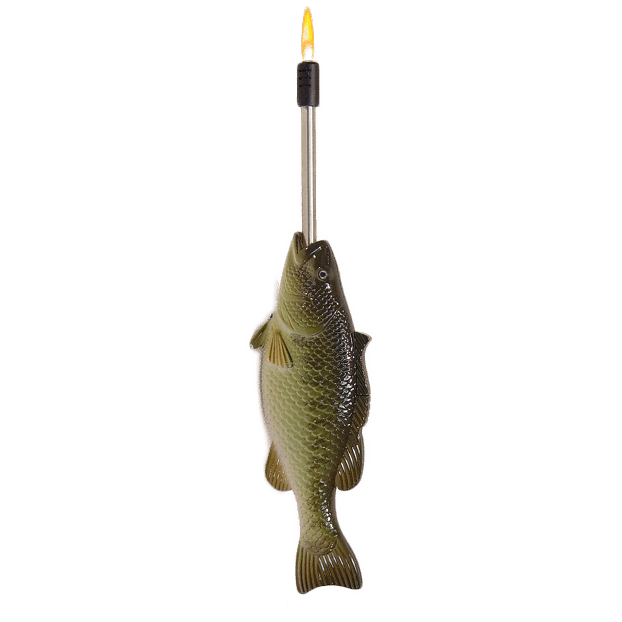 G.E.I.® Bass Lighter - Fish Multipurpose BBQ Lighter with Extendable ...