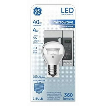 GE 40W Equivalent (Uses 4.5W) Daylight A15 LED Appliance Bulb Bulb ...