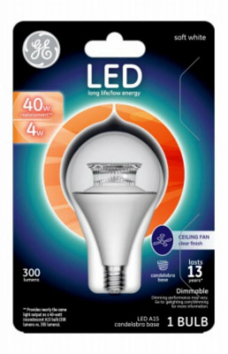 G E Lighting 3 Packs GE LED 4W CLR A15 Bulb - Walmart.com