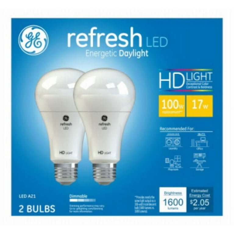 GE 9-Watt Reveal LED Dimmable BR30 Indoor Floodlight 30689, 52% OFF