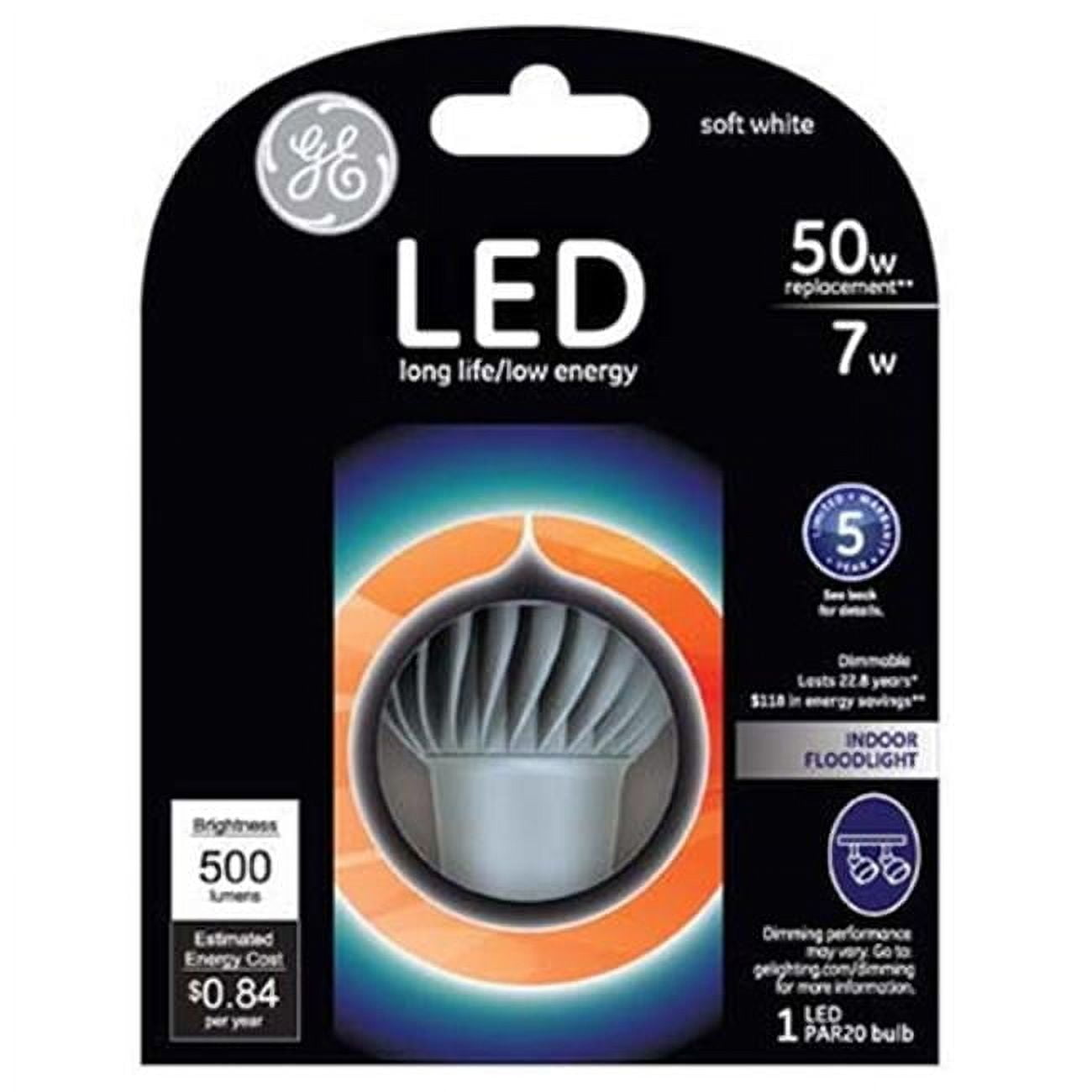 G E Lighting 74374 PAR20 LED Bulb- 7W - Walmart.com