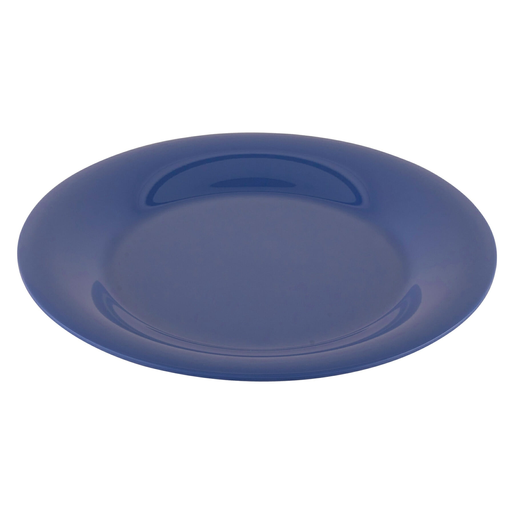 G.E.T. 12" Heavy-Duty Wide Rim Melamine Plastic Dinner Plate (Set of 4 ...