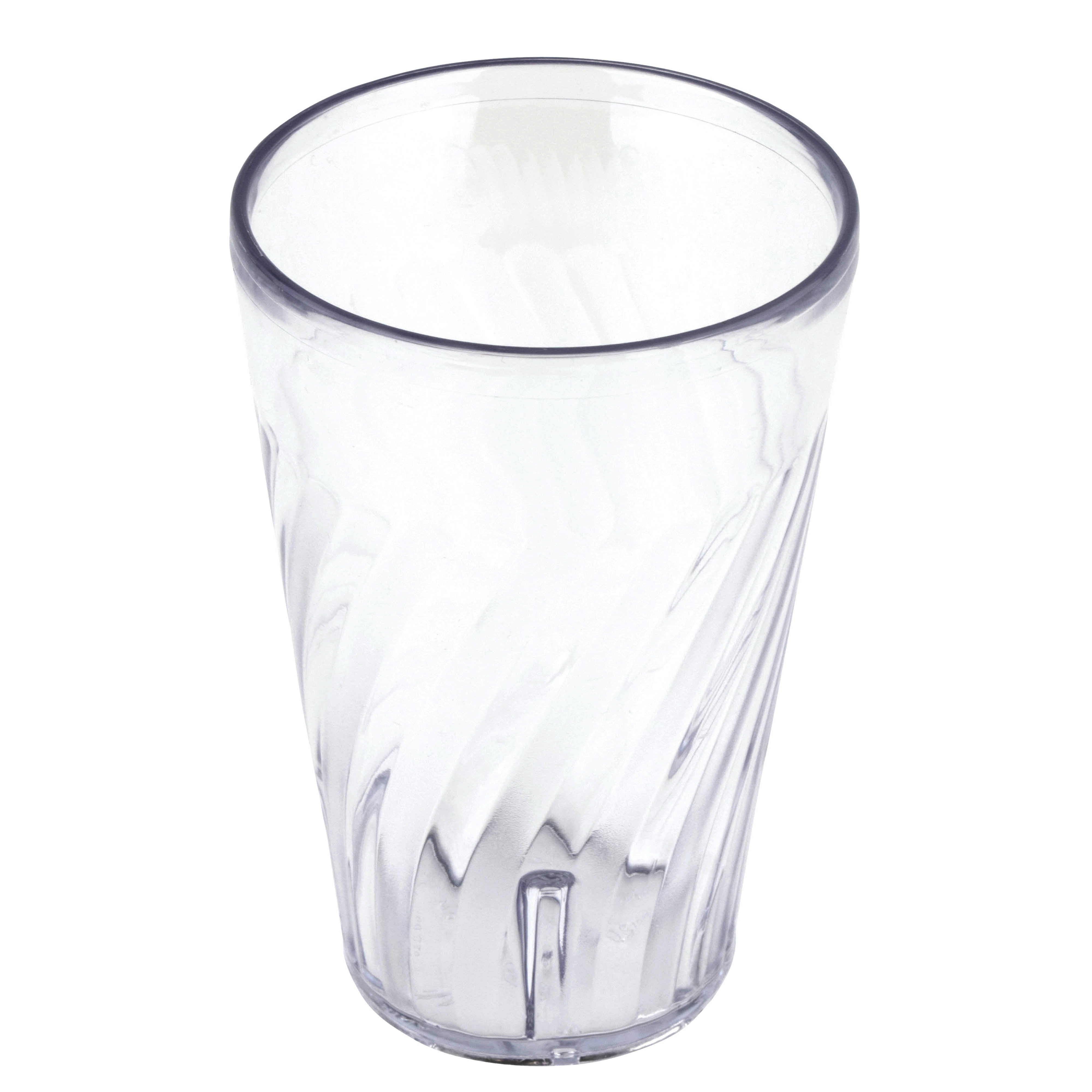 G.E.T. 16 Ounce Clear Heavy-Duty Shatterproof Plastic Tumblers (Set of ...