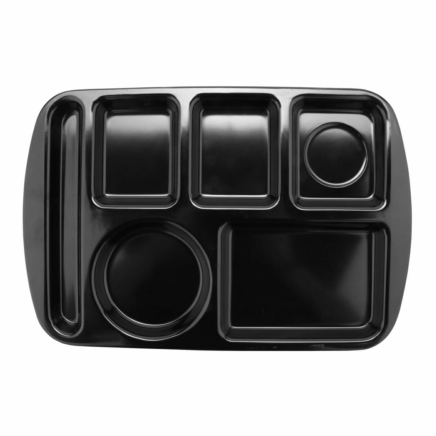 G.E.T. 6 Compartment School Cafeteria Tray, Left Handed, 10" x 15 ...