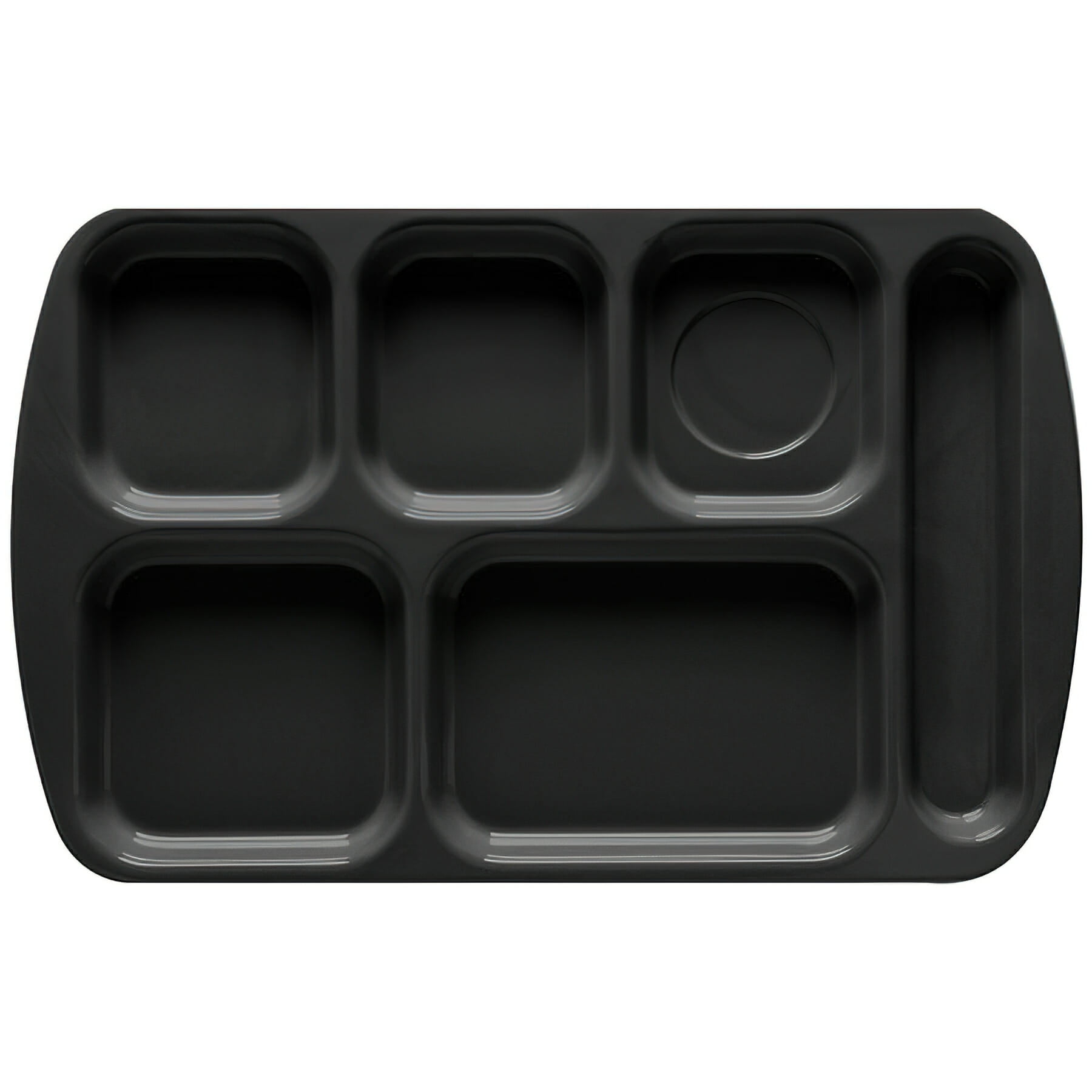 G.E.T. 6 Compartment School Cafeteria Tray, Right Handed, 10" x 15 ...