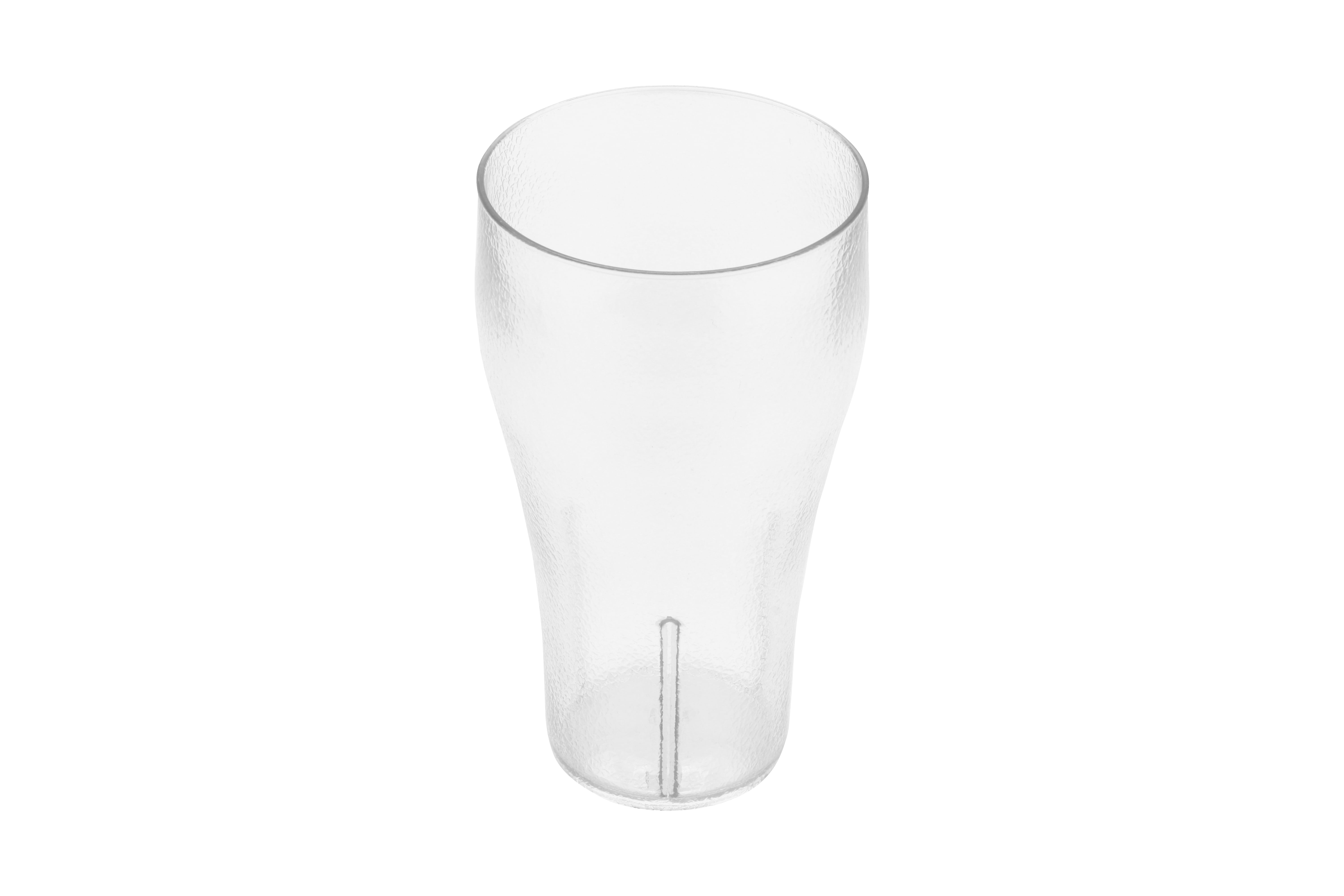 G.E.T. Bell Shaped Soda Float Tumbler, 20 Ounce, Clear, (Set of 4 ...