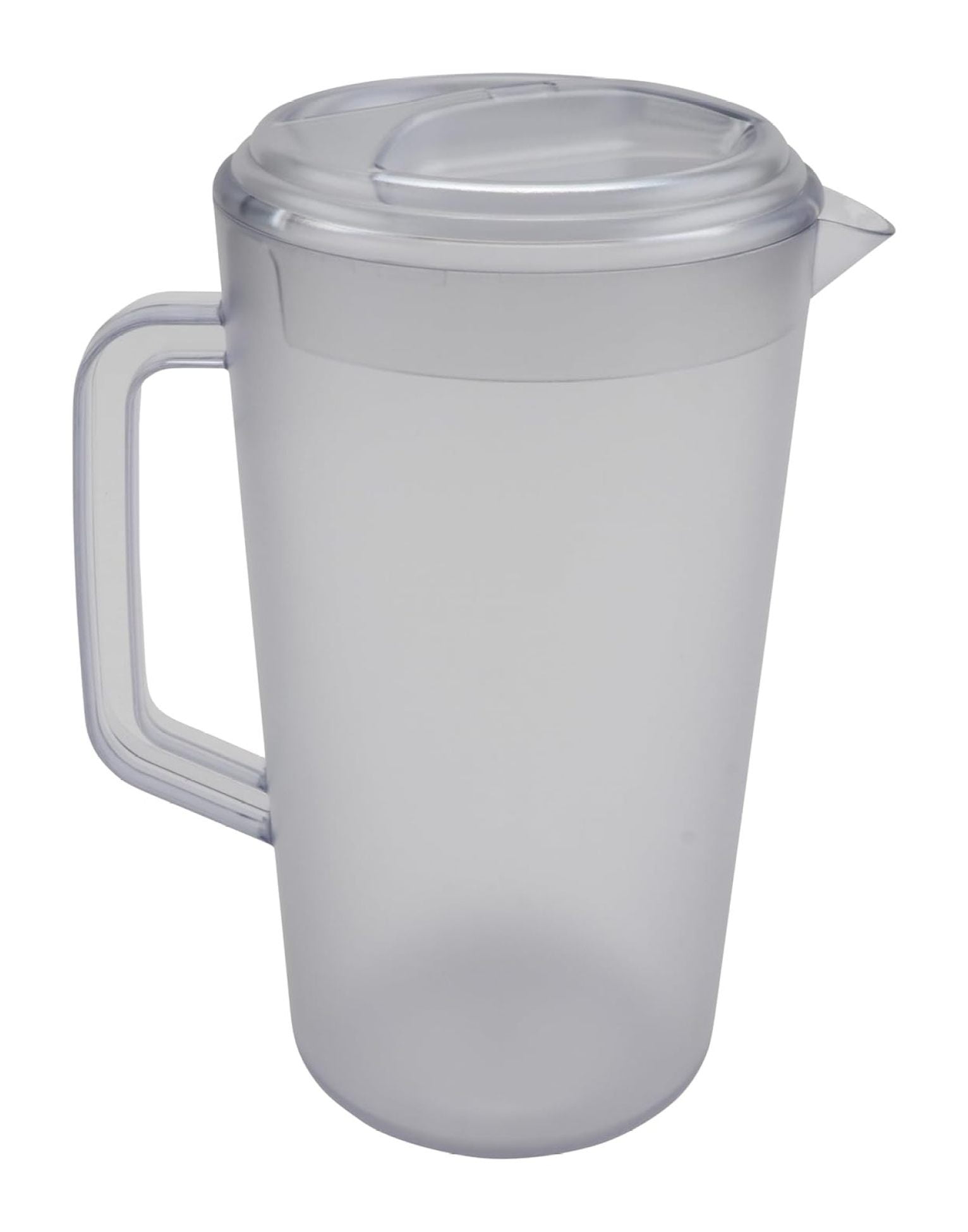 G.E.T. Heavy-Duty 1 Gallon Plastic Pitcher with Lid, Clear, BPA ...