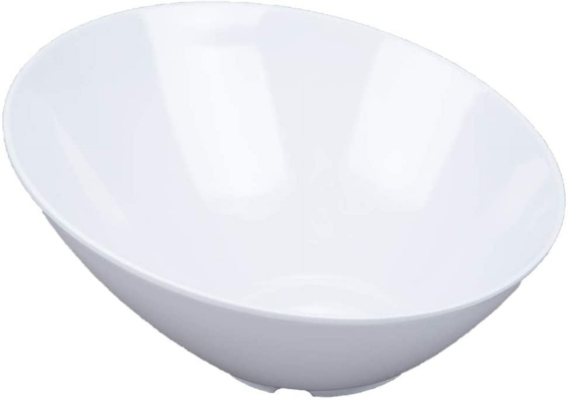 G.E.T. B-789-W San Michele White Melamine 1.1 Qt. Cascading Bowl ...
