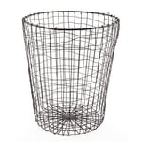 G.E.T. Heavy Duty Iron Wire Utility Storage Basket, Round, 11.5" x 14 ...
