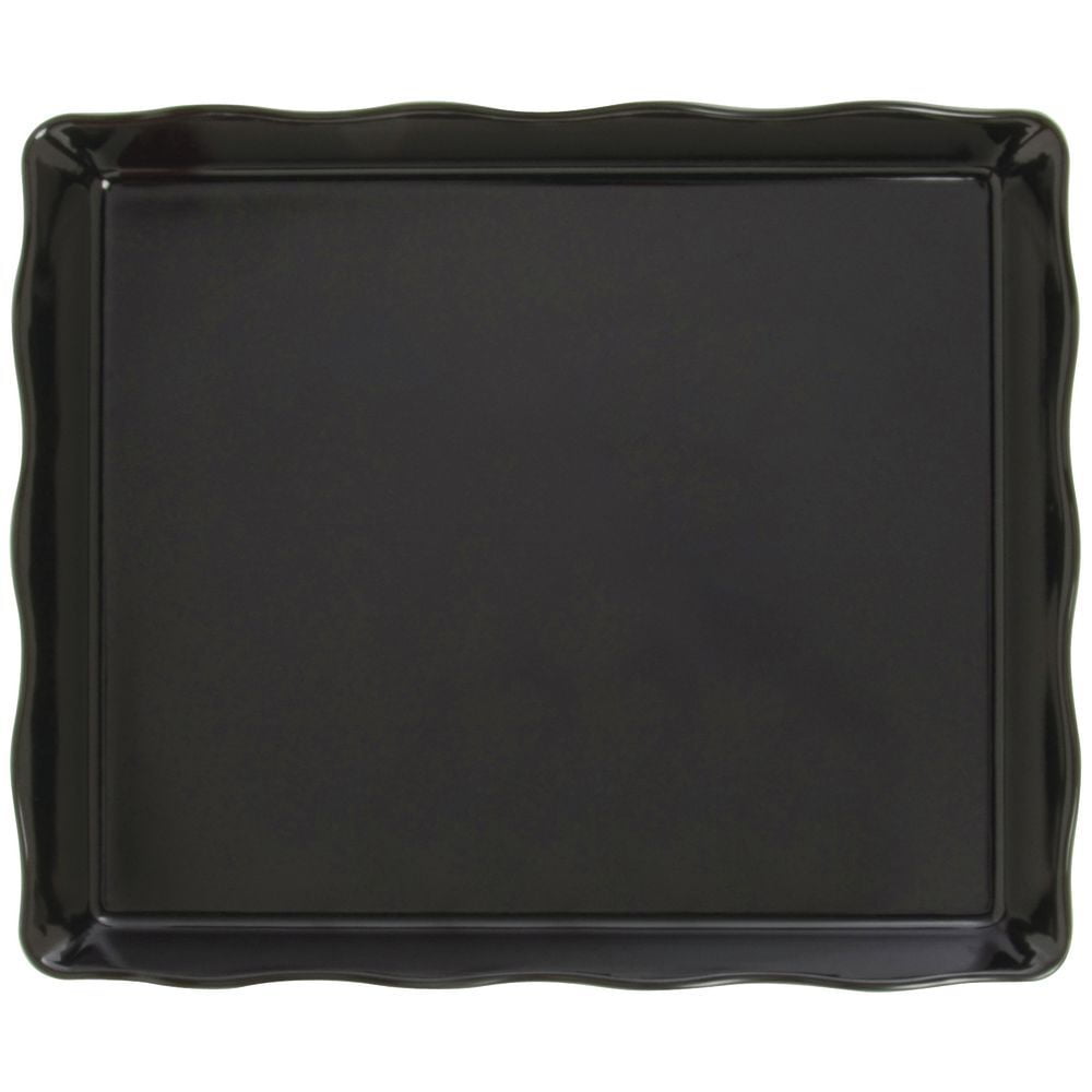 G.E.T. ML-155-BK Black Tray Melamine 14 x 11 1/2 x 1 1/4 - Walmart.com