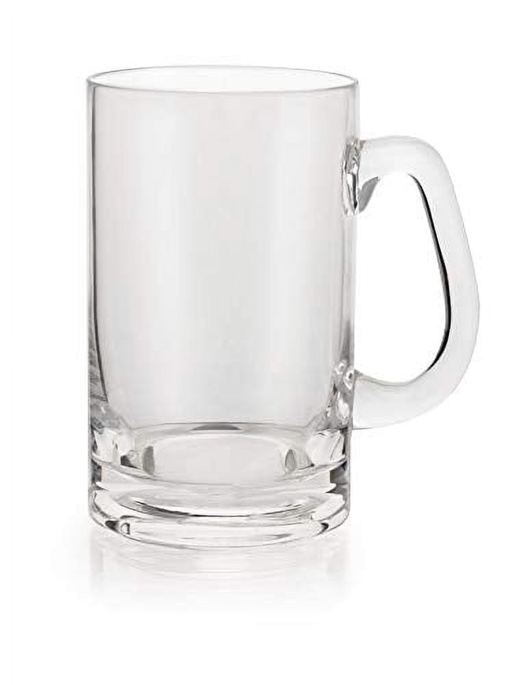 G.E.T. SW-1464-CL-EC BPA-Free Break-Resistant Plastic Handled Beer Mugs ...