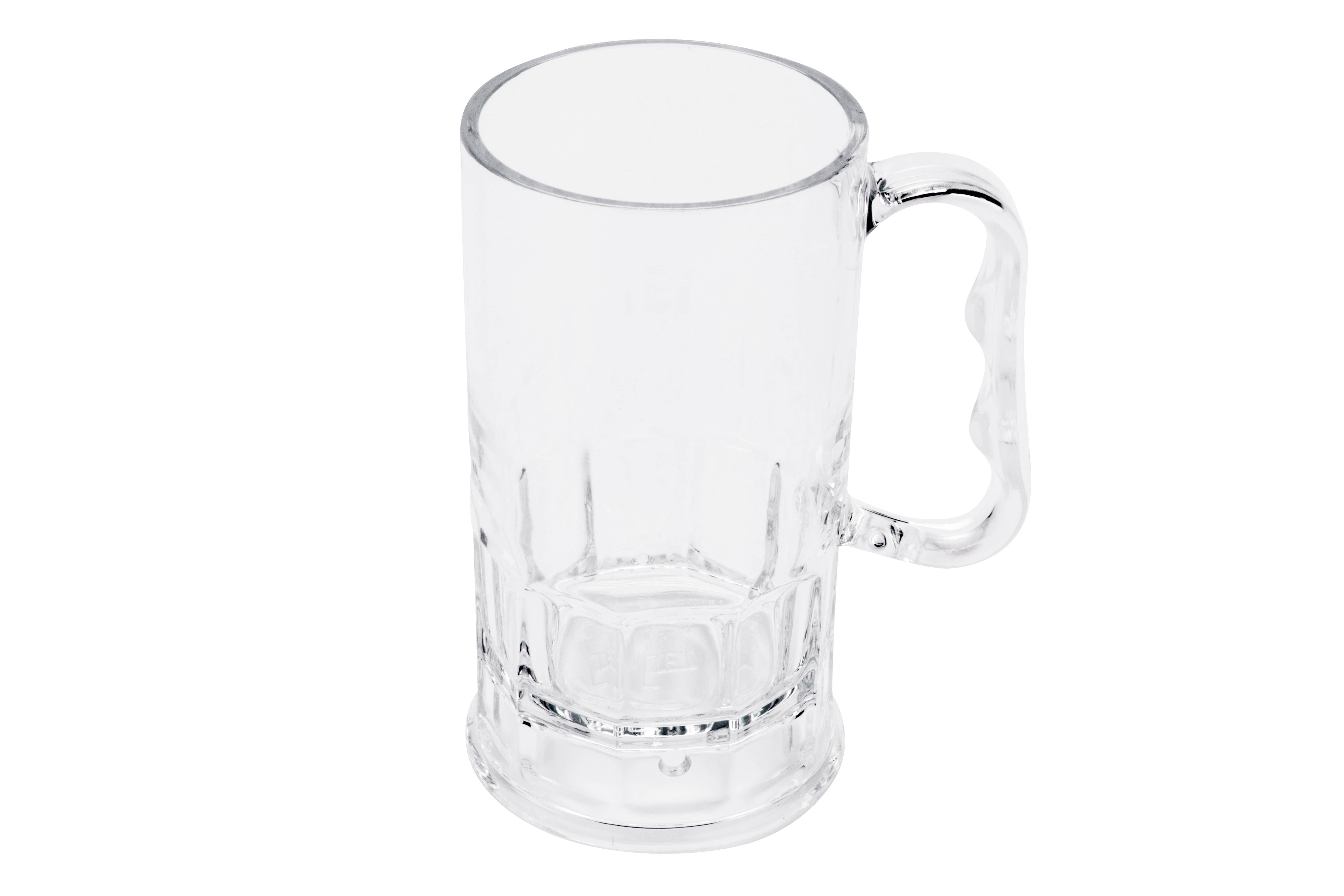 G.E.T. Shatter-Resistant Plastic Beer Mug / Stein, 10 Ounce, BPA Free ...