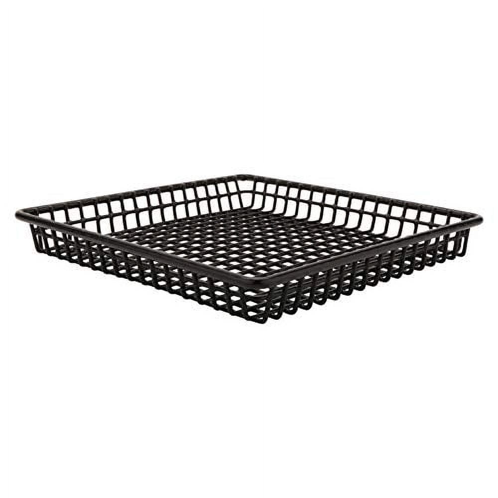 G.E.T. Square Heavy-Duty Iron Wire Utility Storage Basket for Pantry ...