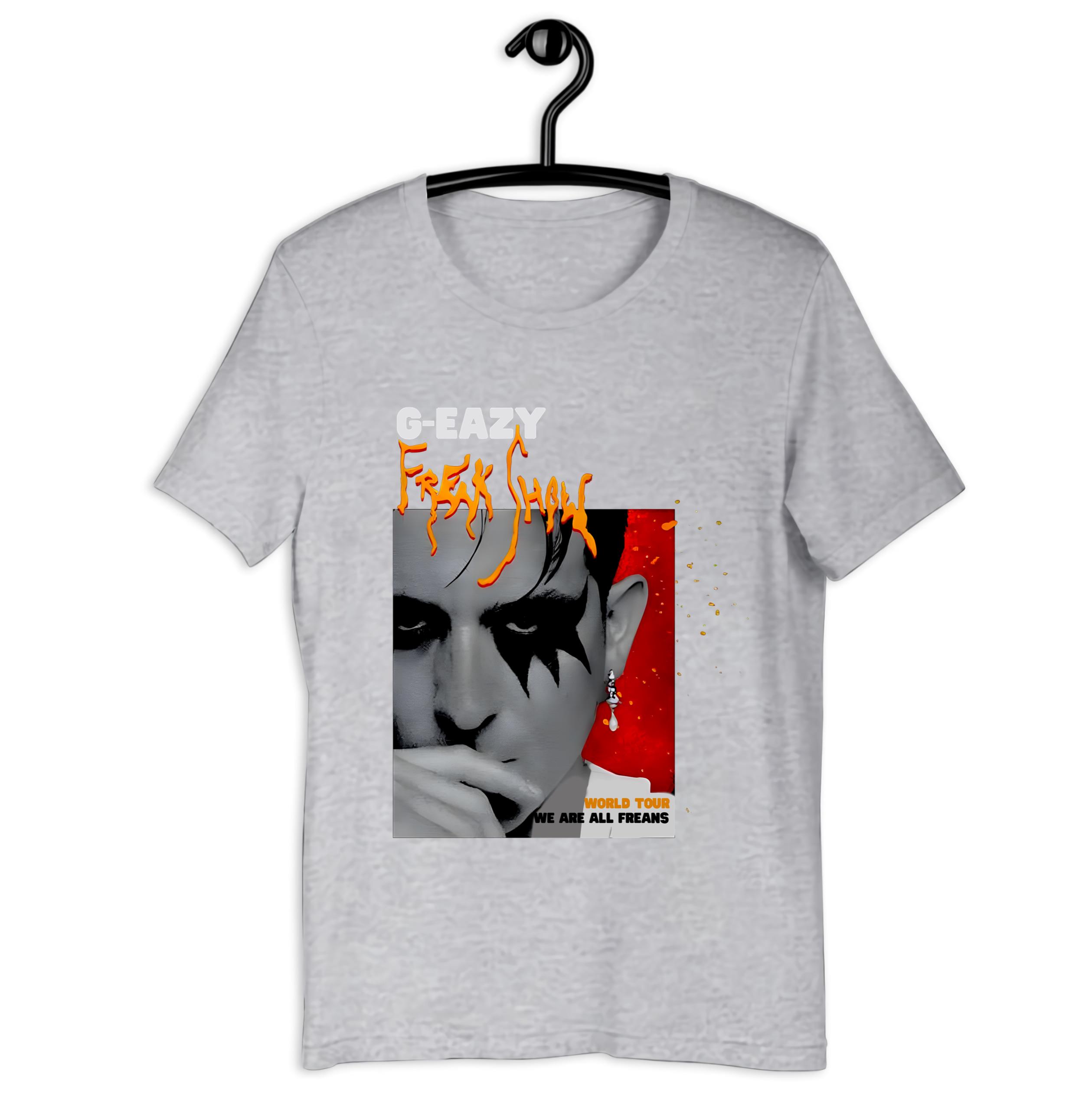 G-Eazy Shirt The Freak Show World Tour 2024 - Fan Inspired G-Eazy Tour ...