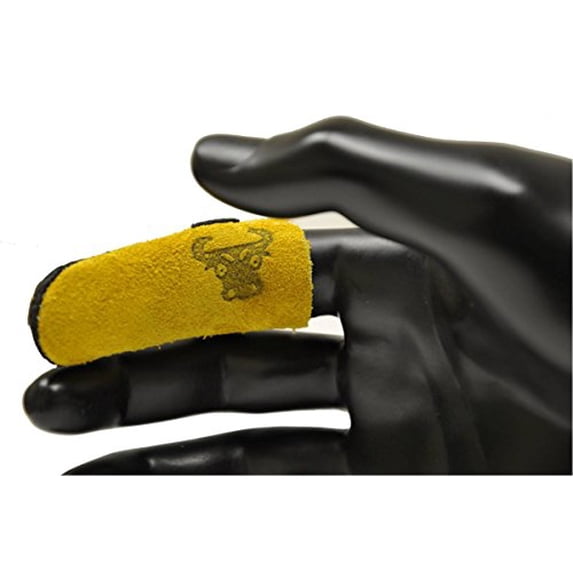 G & F 8128XL Cowhide Leather Finger Guard, Finger Protection, Size ...