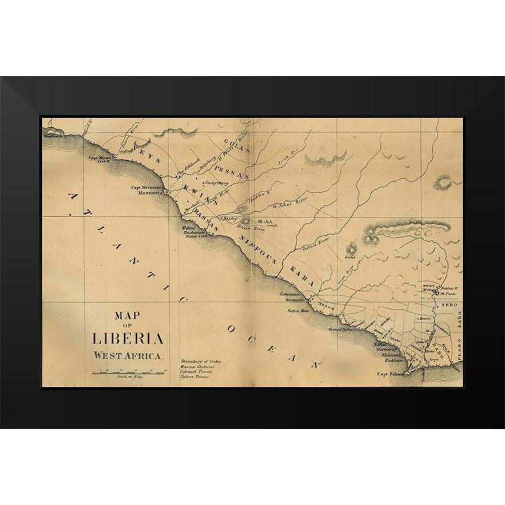 G F Nesbit and Co 18x13 Black Modern Framed Museum Art Print Titled ...