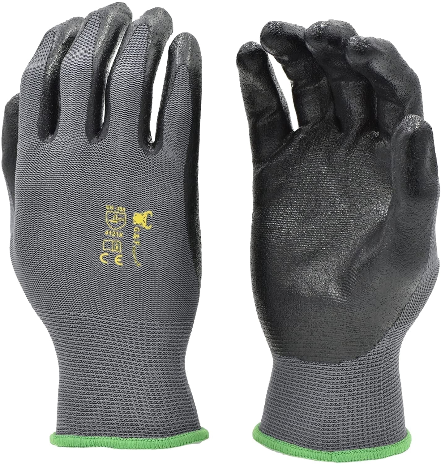 & Knit Nylon Gloves | Latex work gloves for - Walmart Business Supplies
