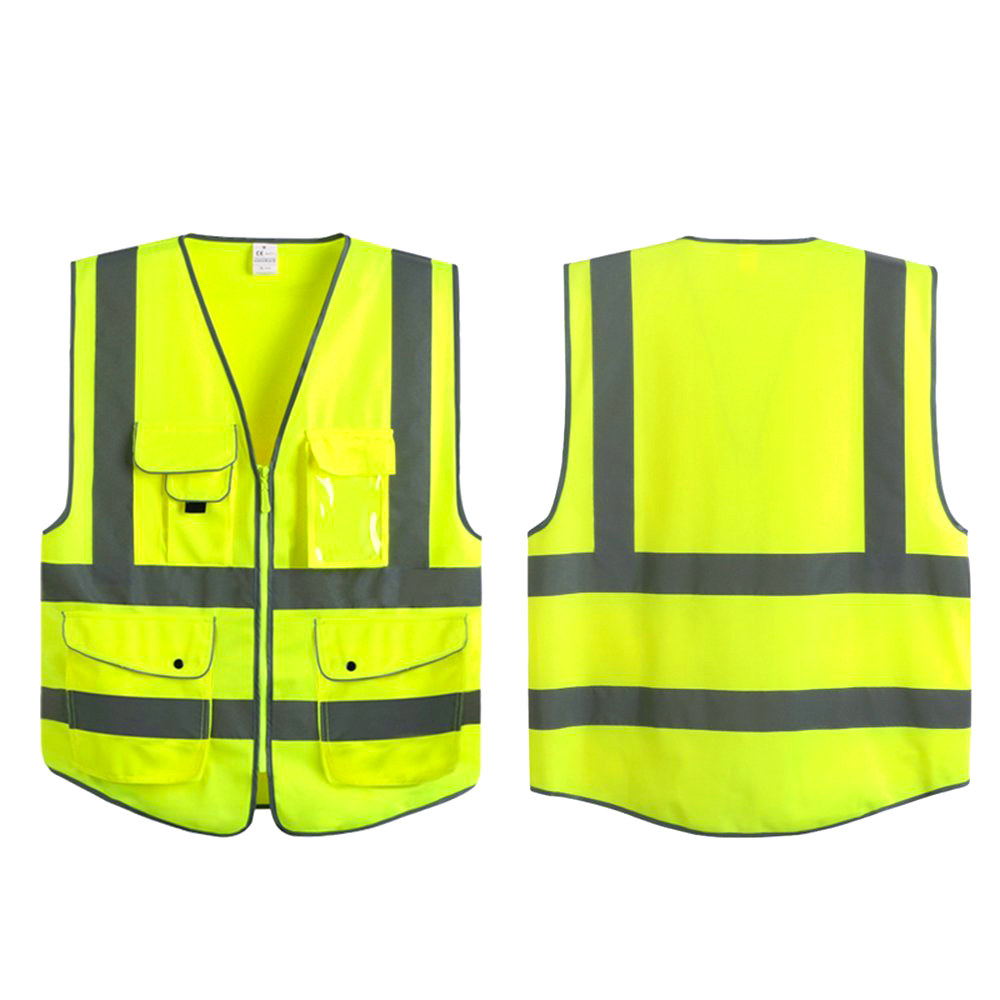 KwikSafety (Charlotte, NC) BIG KAHUNA Safety Vest (11 Pockets) ANSI ...