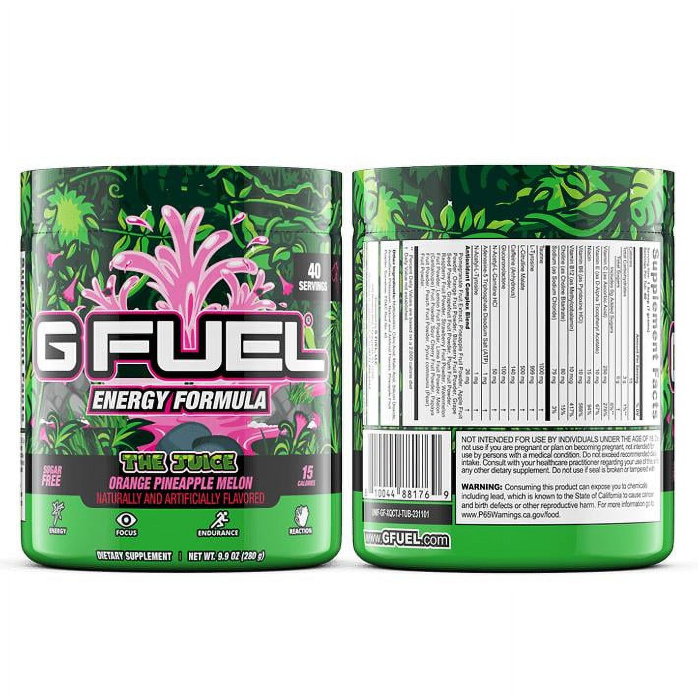 G FUEL Energy Powdered Drink Mix - Walmart.com