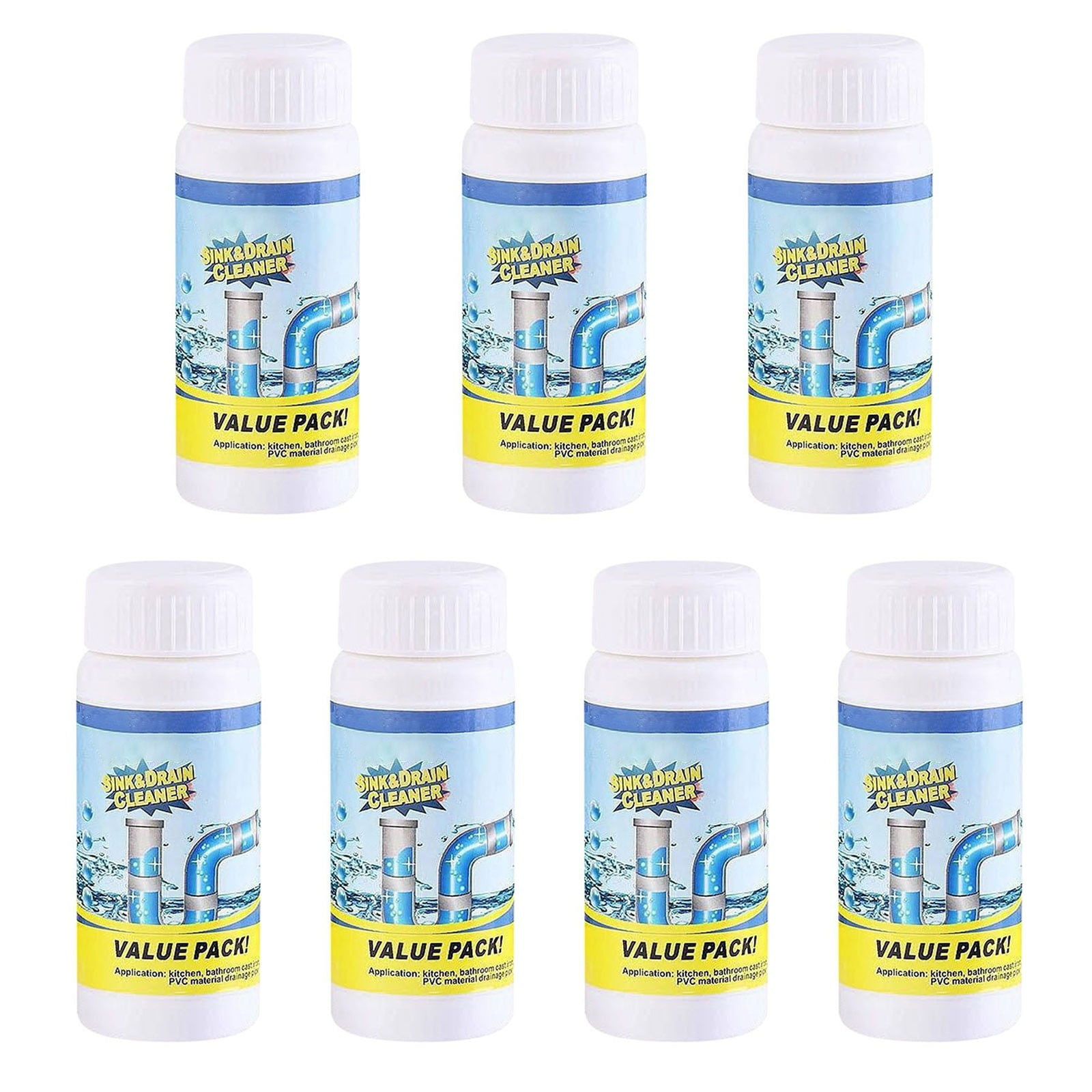 G Fast Foam Toilet Cleaner 7Pc, Drain Clearing Powder, Pipe Cleaner For ...