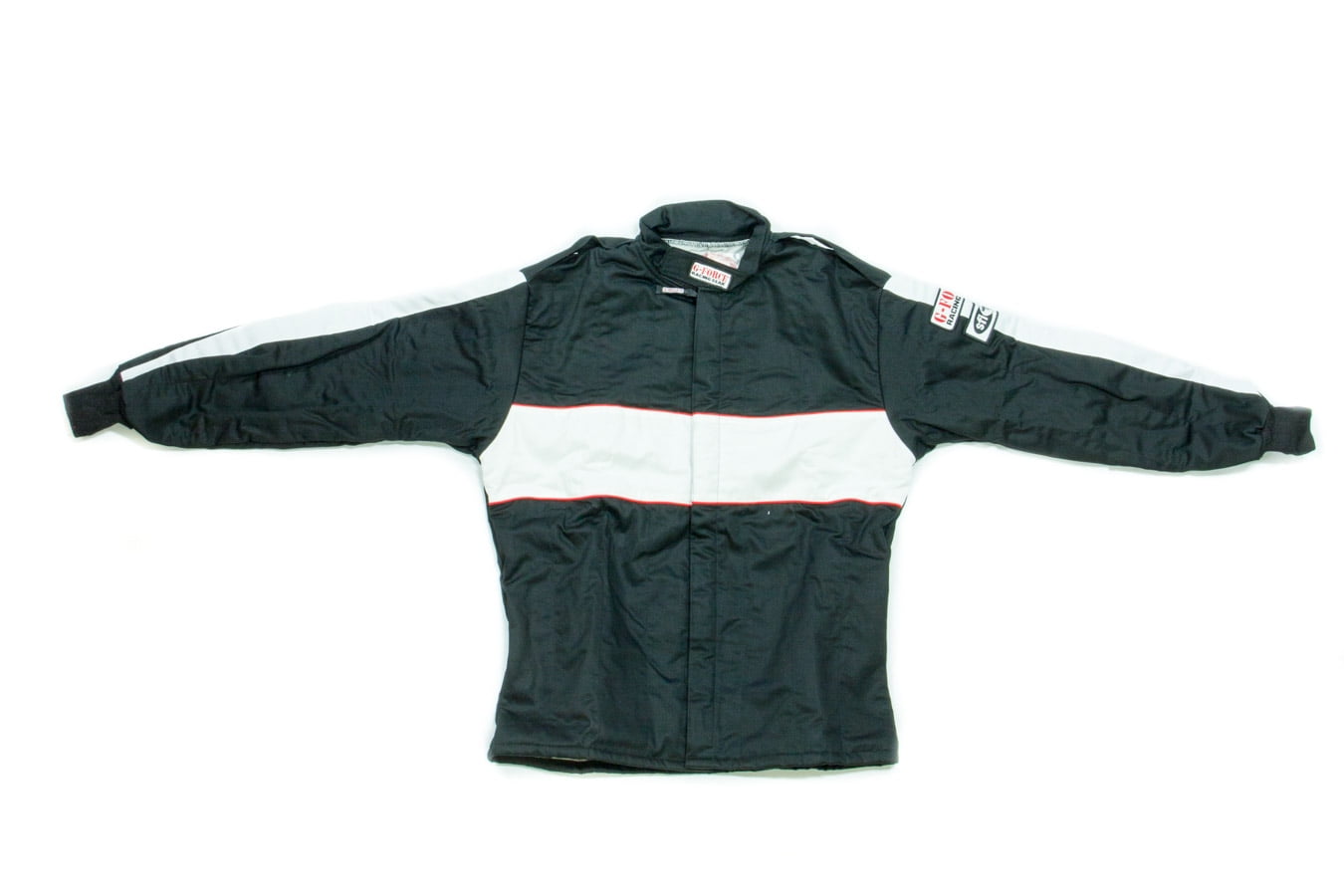G-Force Black/White 2X-Large GF505 Driving Jacket P/N 4385XXBK ...