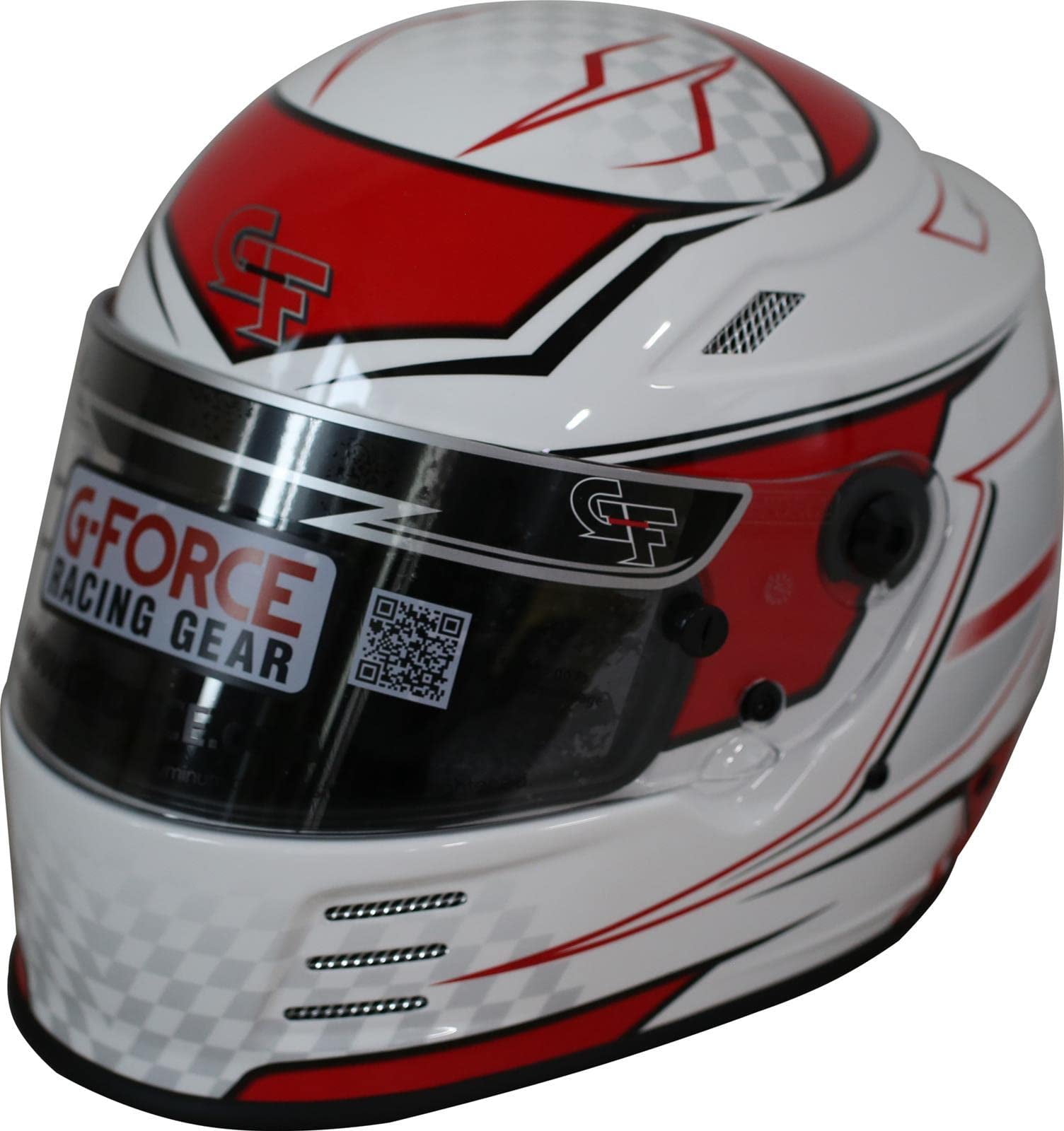G-Force Racing Gear - Revo Graphics Helmet XSM Red (13005XSMRD ...