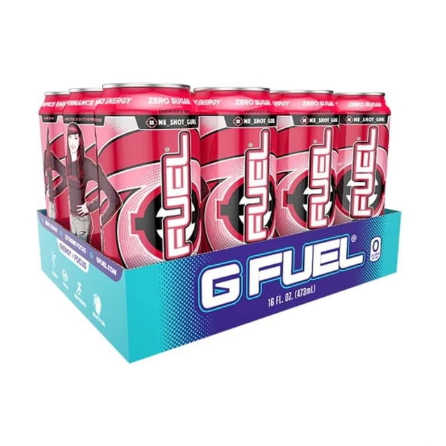 G Fuel, Sugar Free Energy Drink, Limited Edition Cans, 16 fl oz 12 cans ...
