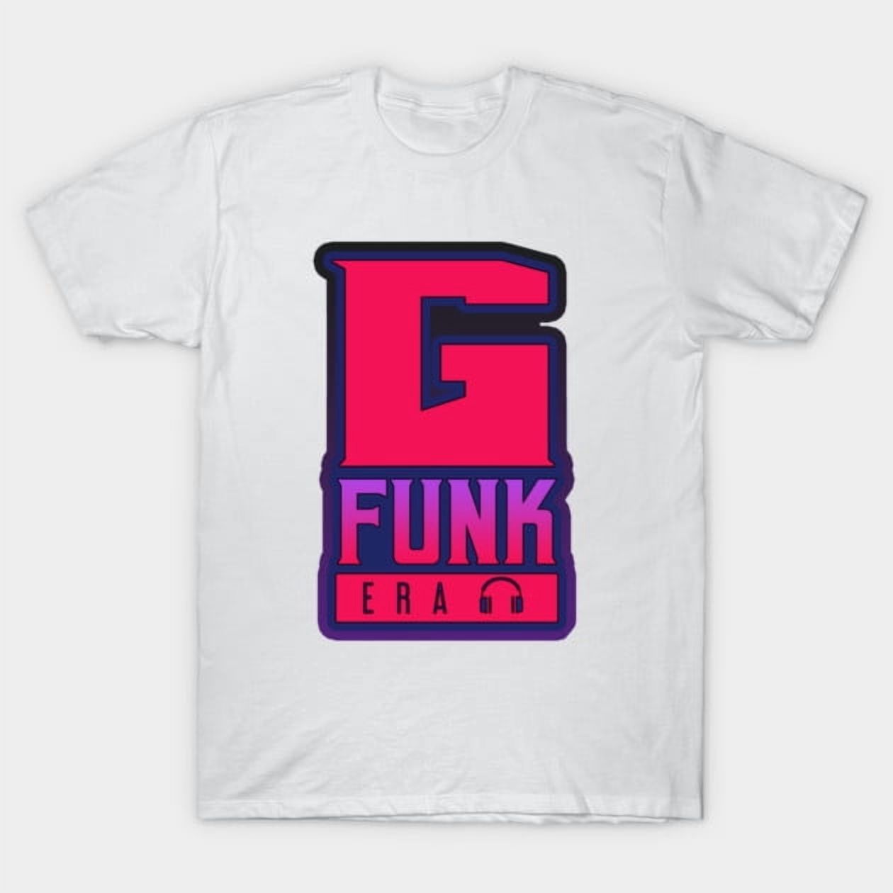 G Funk Era West Coast Hip Hop Music Unisex T-Shirt 90s Style up to 5XL ...
