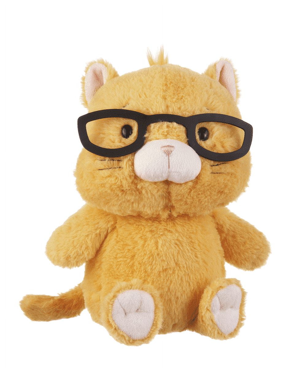 G Ganz Baby Plush Stuffed Animal 11 inches Spectimals Cow with Glasses ...