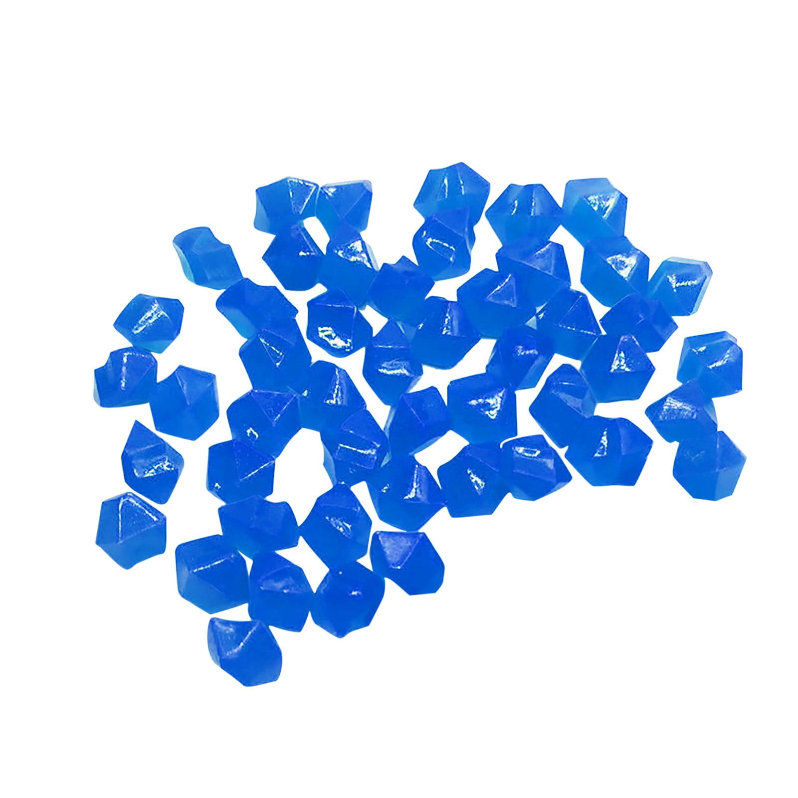 G Glowing Stones Rhombus Shape Outdoor Decor Sidewalk Garden Aquarium ...