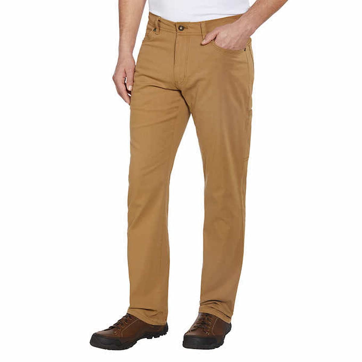 G.H. Bass & Co. Men's 5 Pocket Groundwork Canvas Pant (Ermine 40W x 34L ...