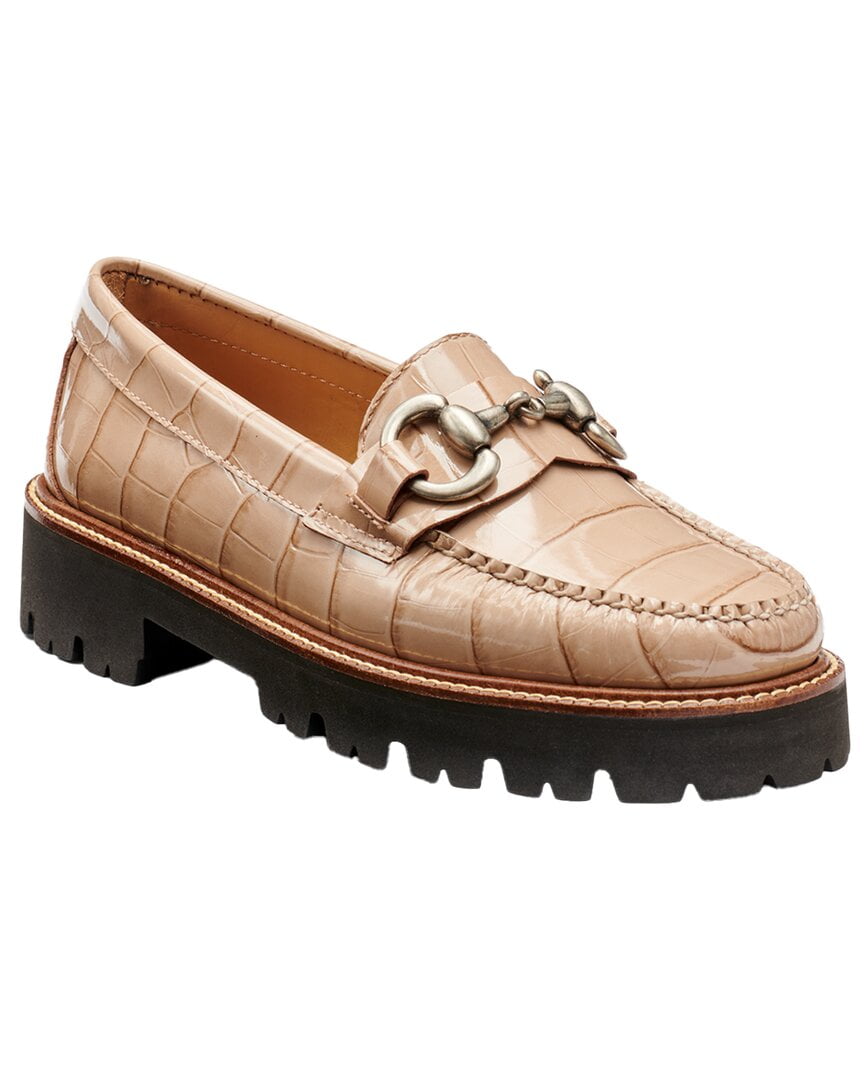 G.H.Bass Lianna Leather Loafer, 8 - Walmart.com