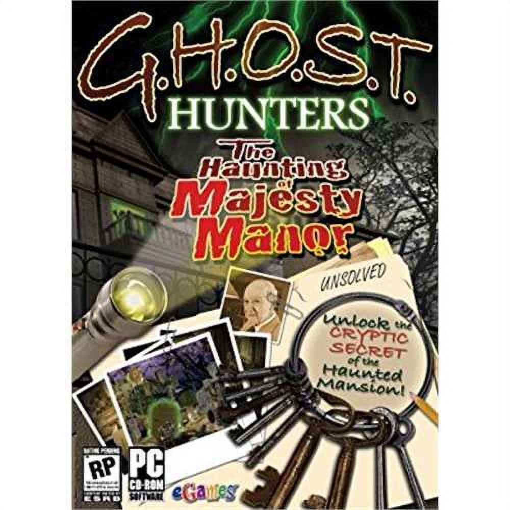 G.H.O.S.T Hunters: The Haunting of Majesty Manor PC CDRom Ghost Hunters - Walmart.com