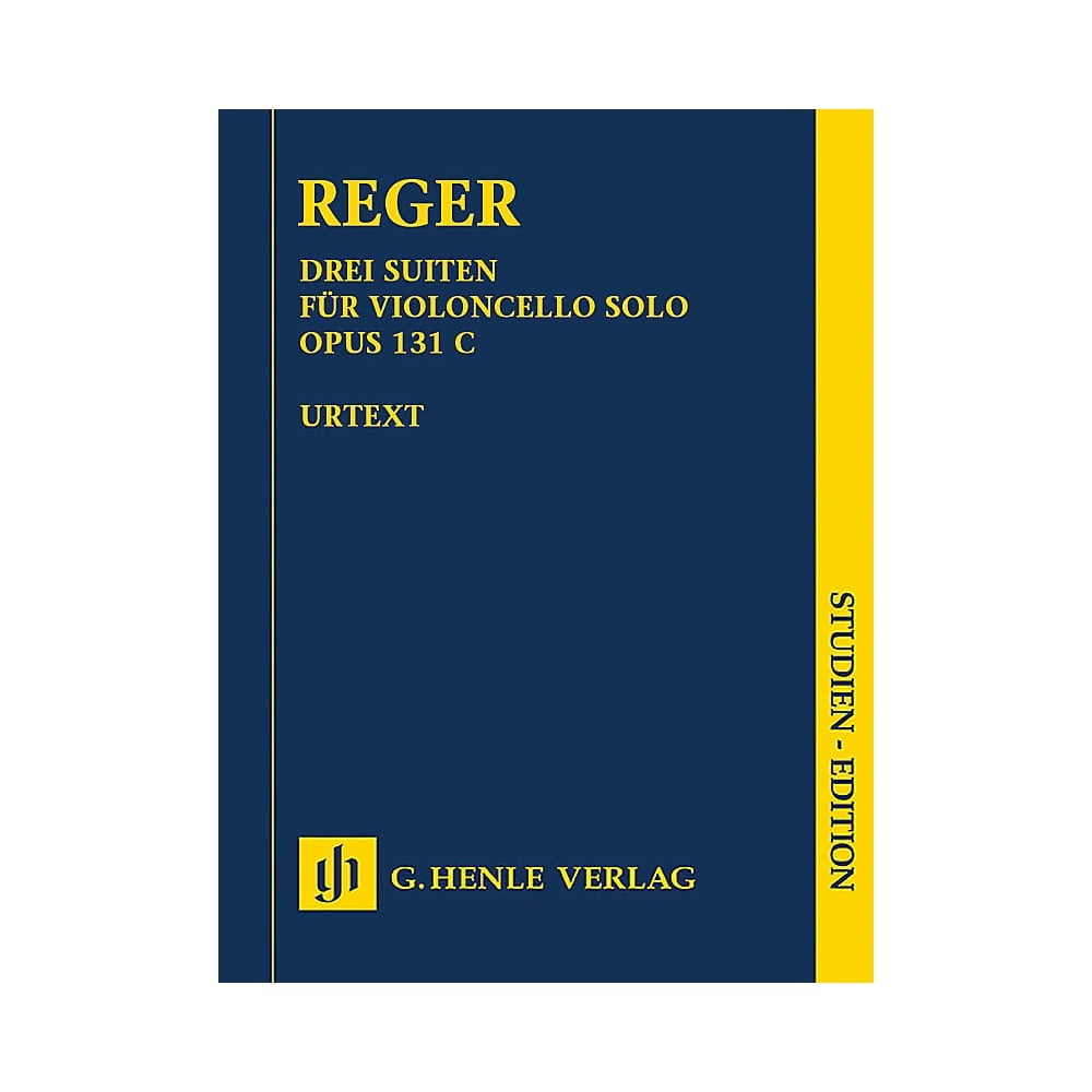 G. Henle Verlag 3 Suites for Violoncello Solo Op. 131c Henle Study ...