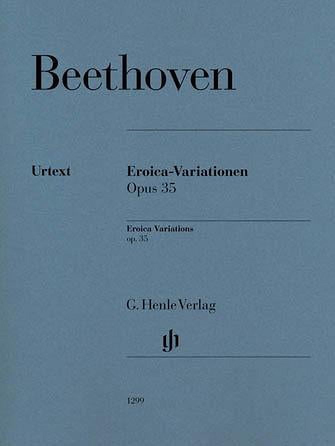 G. Henle Verlag Eroica Variations Op. 35 for Piano Solo Composed by ...
