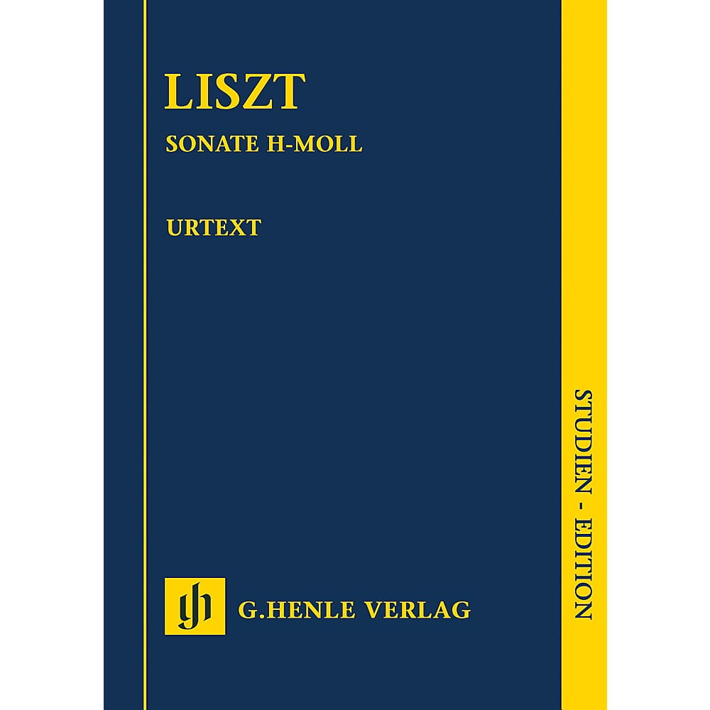 G. Henle Verlag Piano Sonata in B minor (Study Score - Revised Edition ...