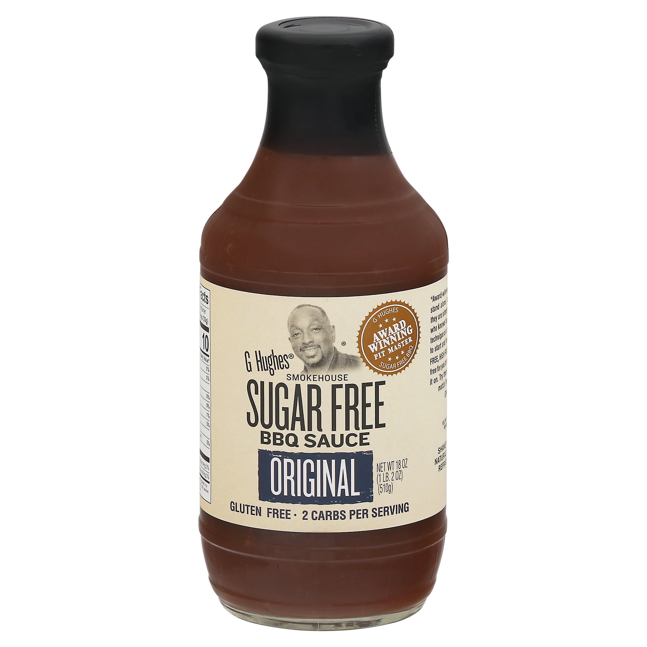 G. Hughes Original Barbecue Sauce Sugar Free 18 oz (Pack Of 6 ...