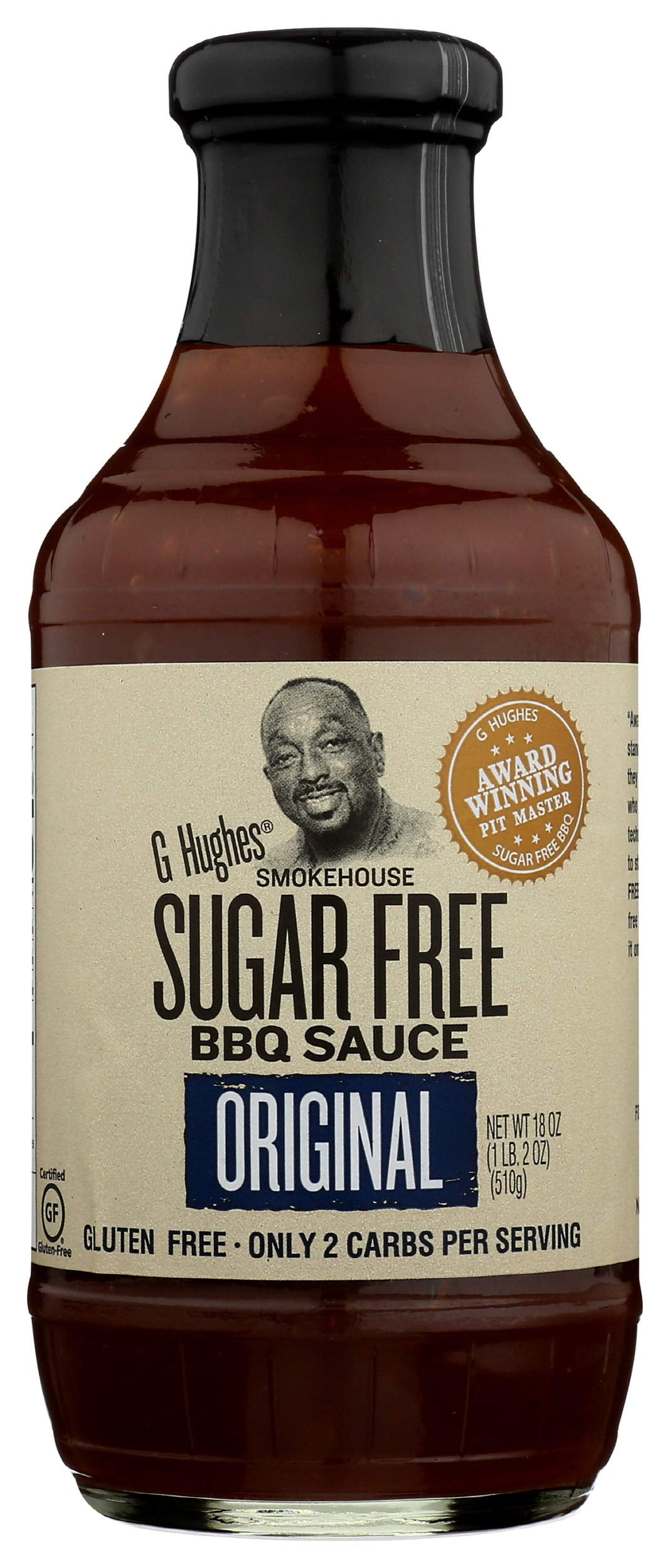 G Hughes Original Sugar Free BBQ Sauce 18 oz, 6 Pack - Walmart.com