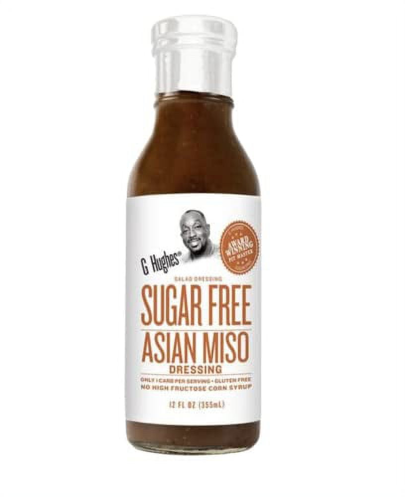 G Hughes Miso Dressing, 12 Ounce, Asian Style Salad Dressing - Walmart.com