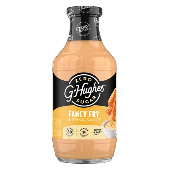 G Hughes Fancy Fry Dipping Sauce, 16 oz, Gluten Free - Walmart.com