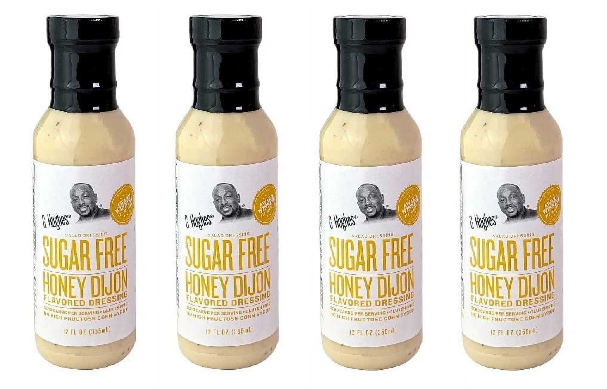 G. Hughes Sugar Free Salad Dressing Bundle including (Honey Dijon) .4 ...