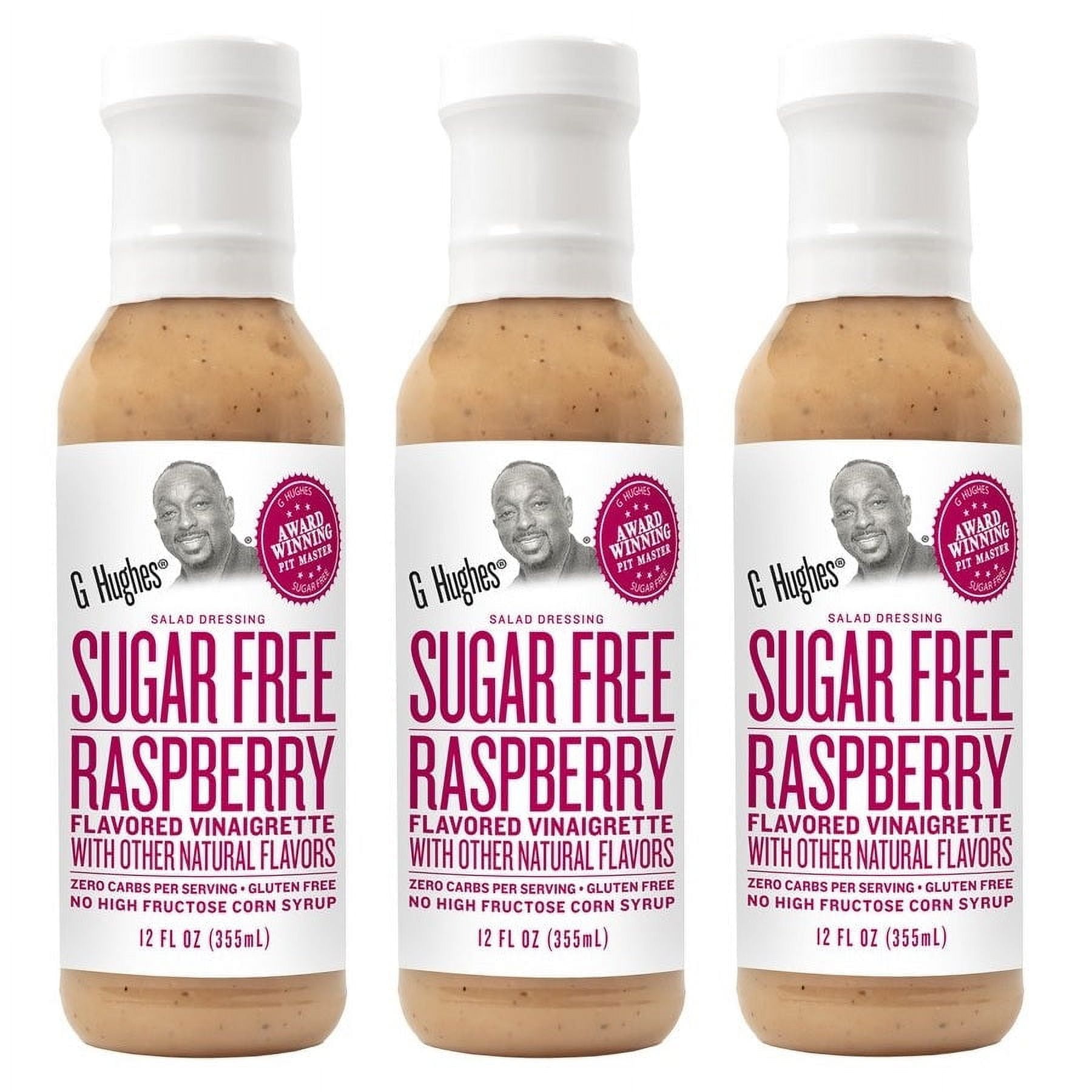 G Hughes' Award-Winning Sugar-Free Raspberry Vinaigrette Salad ...