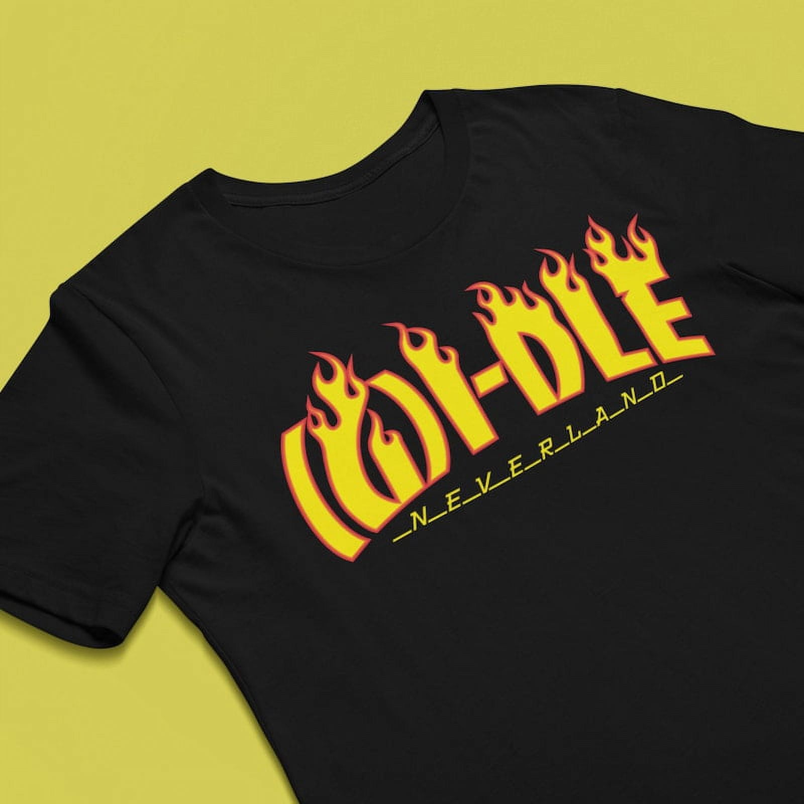 G I-DLE Fire T-Shirt, Gidle Shirt, (G) I-DLE Merch, Kpop Shirt, Kpop ...