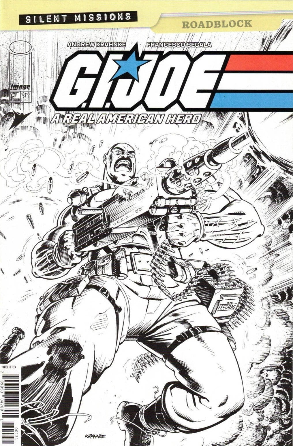 G.I. Joe: A Real American Hero-Roadblock #1C VF ; Image Comic Book ...