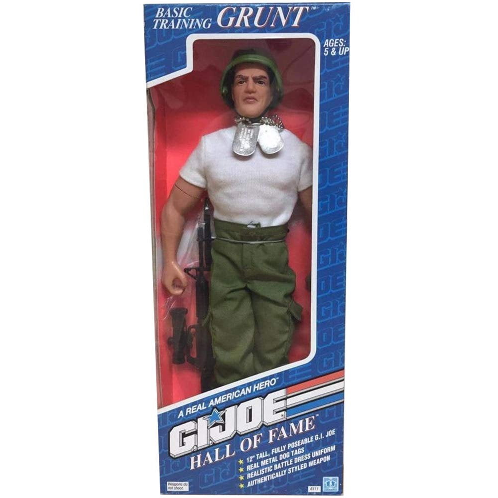 G.I. Joe Basic Training Grunt 12" Action Figure Hall of Fame - Walmart.com