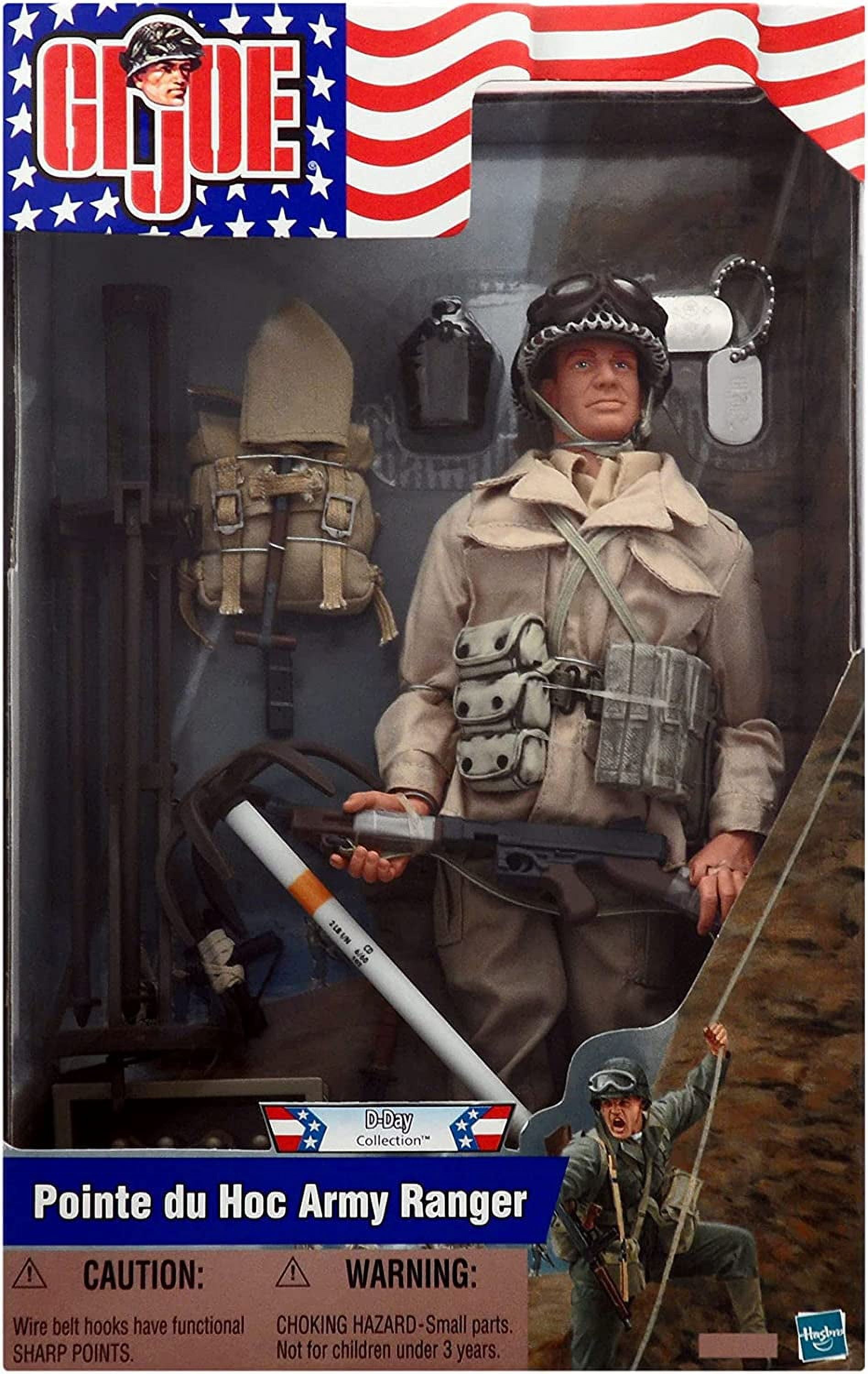 G.I. Joe D-Day Collection, Pointe du Hoc Army Ranger 12" Action Figure ...