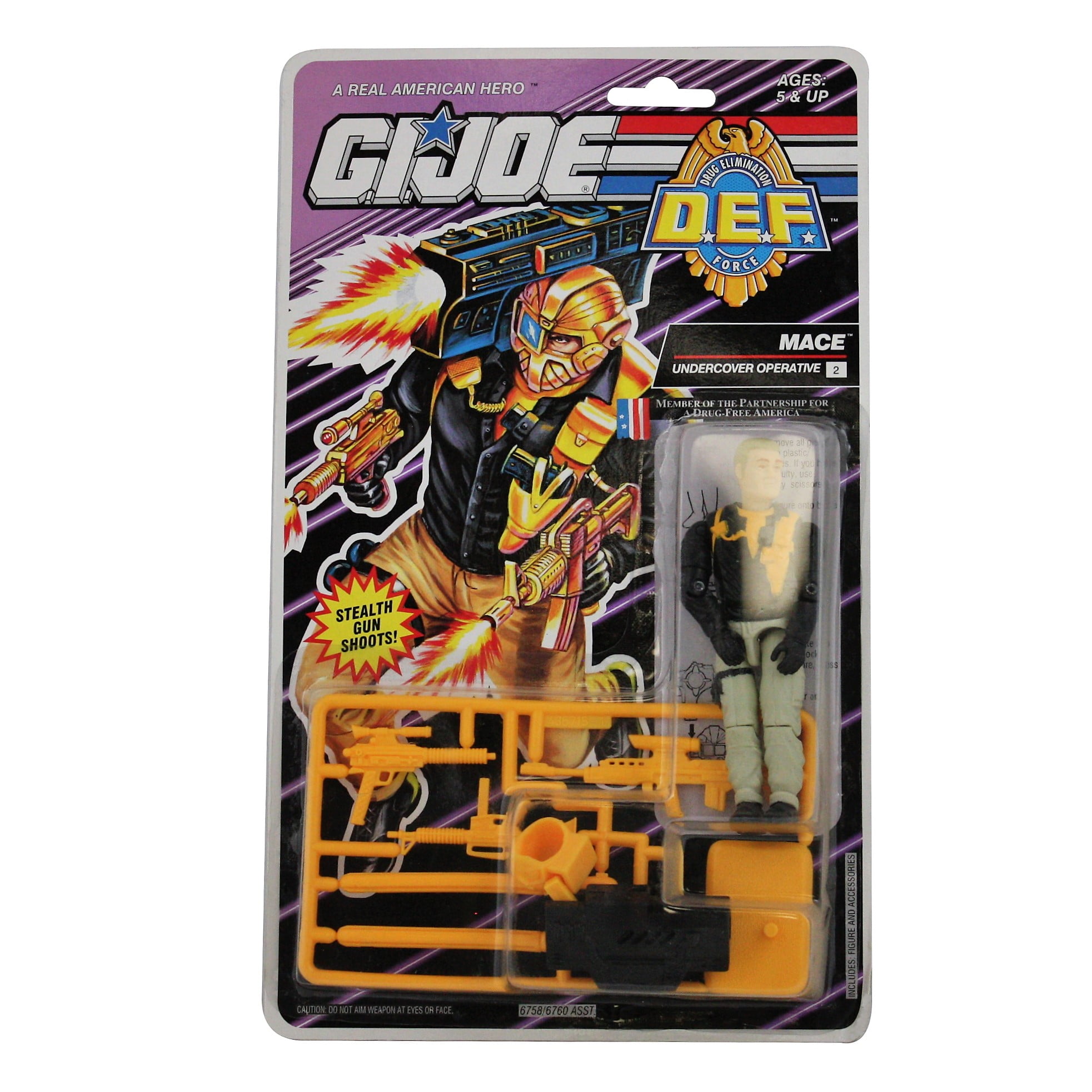 G.I. Joe Drug Elimination Force Mace Undercover Operative - Walmart.com