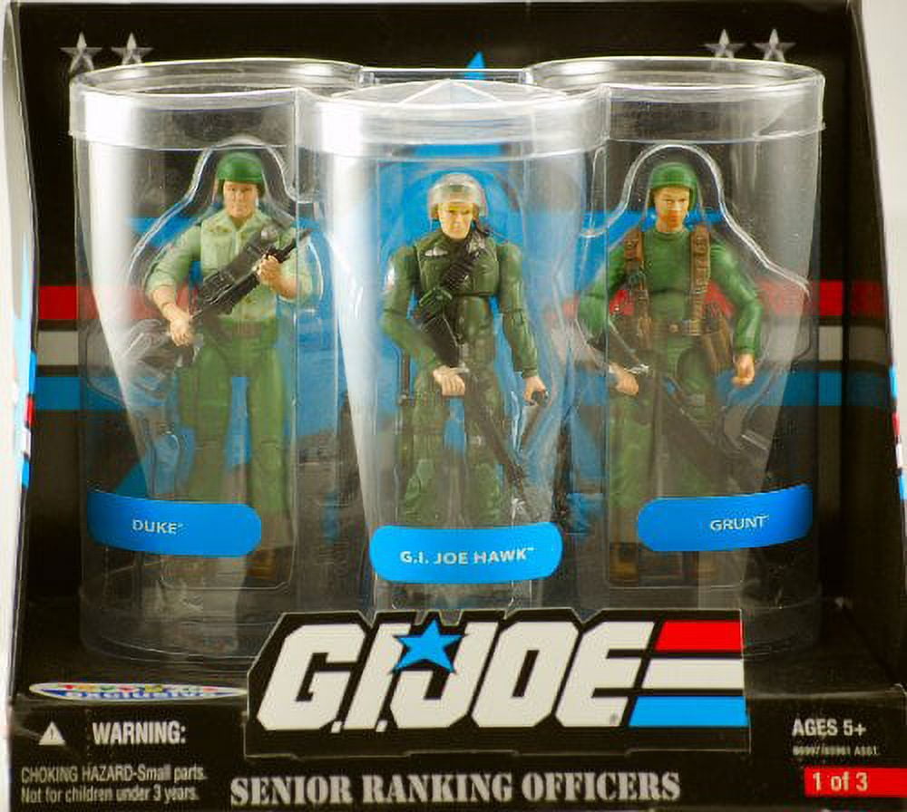 Hasbro GI Joe Exclusive Senior Ranking Officers Action Figure - Walmart.com