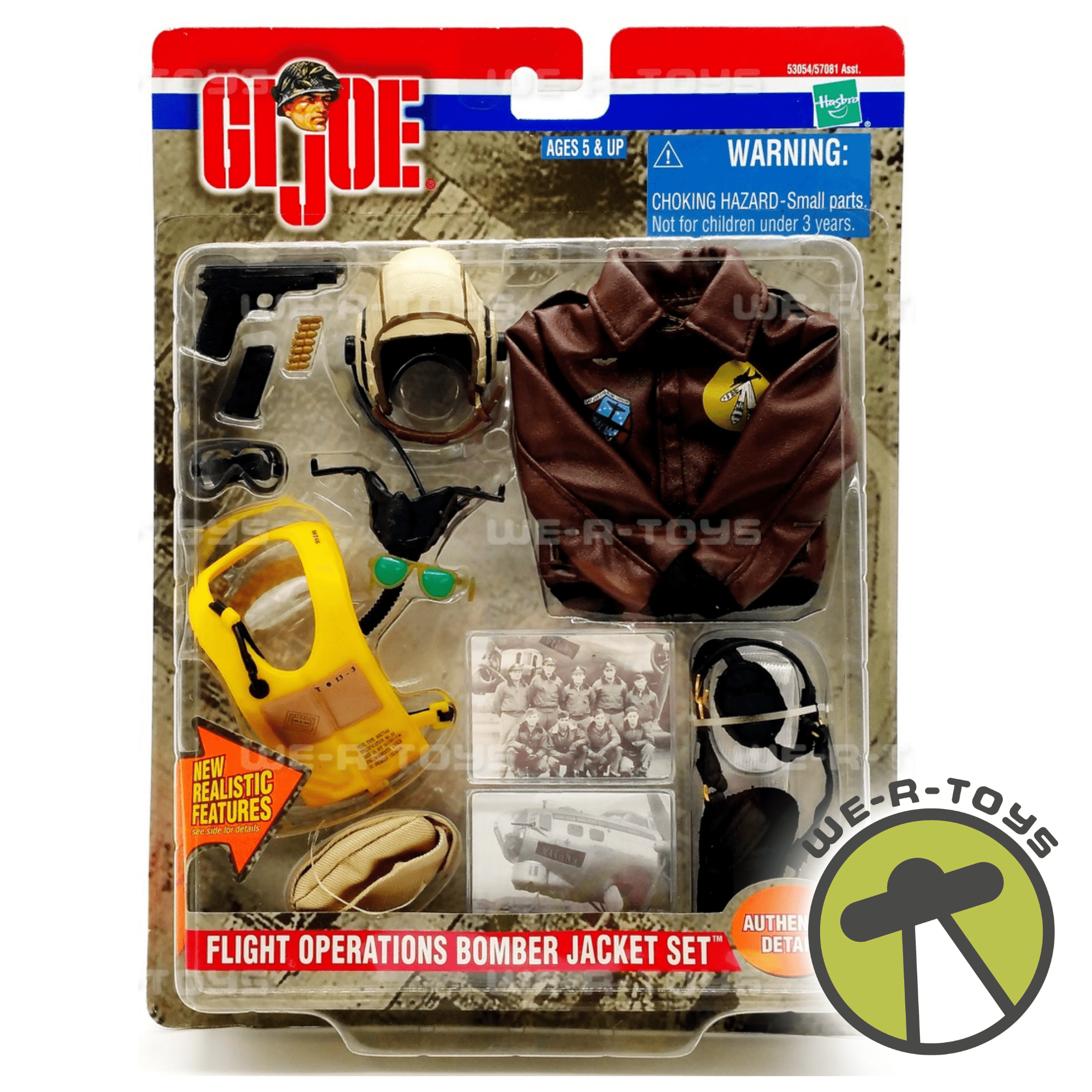 G.I. Joe Flight Operations Bomber Jacket Battle Gear Set 2001 Hasbro ...